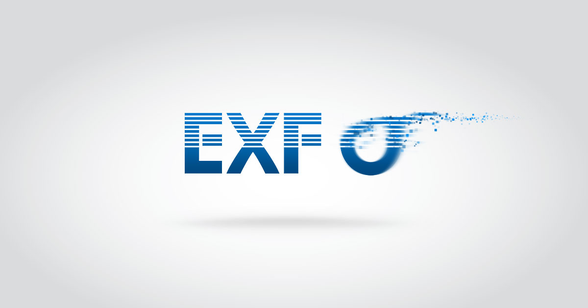 Portfolio | Exfo inc. - Flying Logo | Bushido creative studio